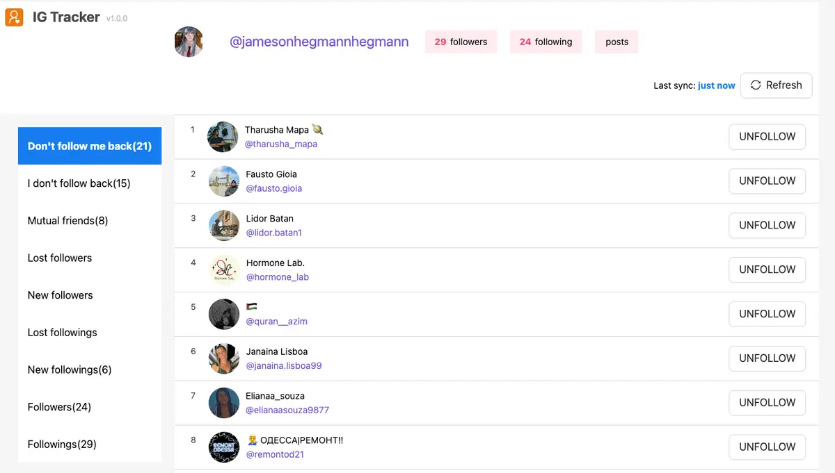 GitHub - InstaUnfollowersTracker/instagram_unfollowers_tracker: IG Track - IG Follower ...